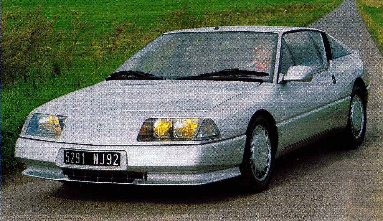 Un essai de l'Alpine V6 Turbo en 1986 par l'Auto-journal