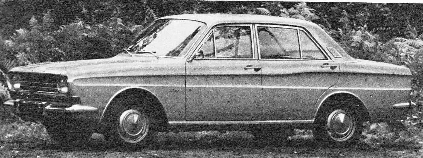 Ford 15M RS Taunus à l'essai dans Europe Auto