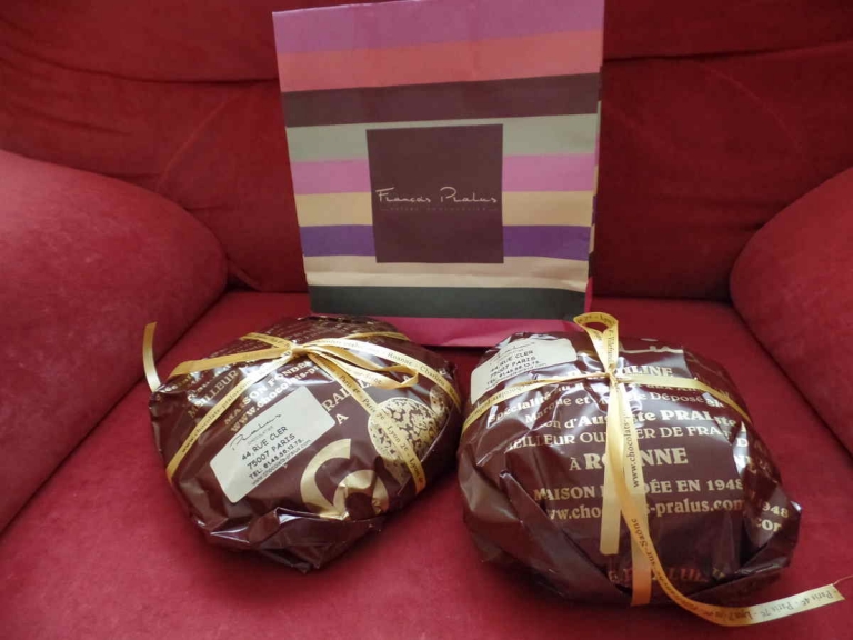 La Praluline de la maison Pralus à Paris